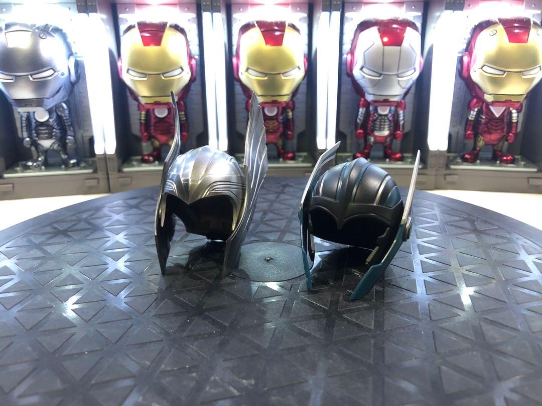 MARVEL THOR HOT TOYS 1/6 SCALE THOR HELMET ACCESSORIES , Hobbies & Toys ...