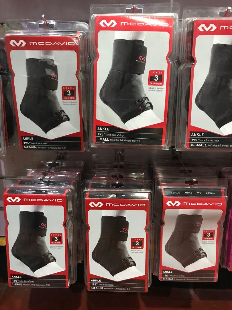McDavid Ankle Brace 195, Sports Equipment, Other Sports Equipment and ...