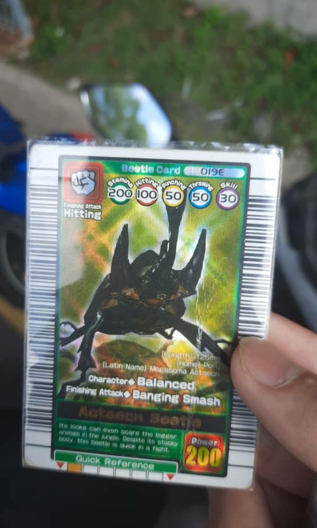 Mushiking WTB Actaeon Beetle 2003 Autumn Edition, Hobbies & Toys ...