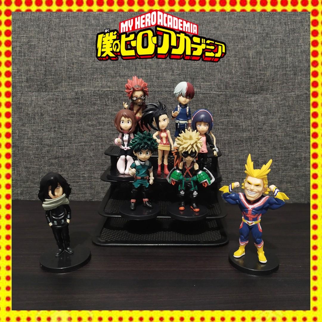 My Hero Academia | Action figure set | Midoriya, All Might, Bakugo ...