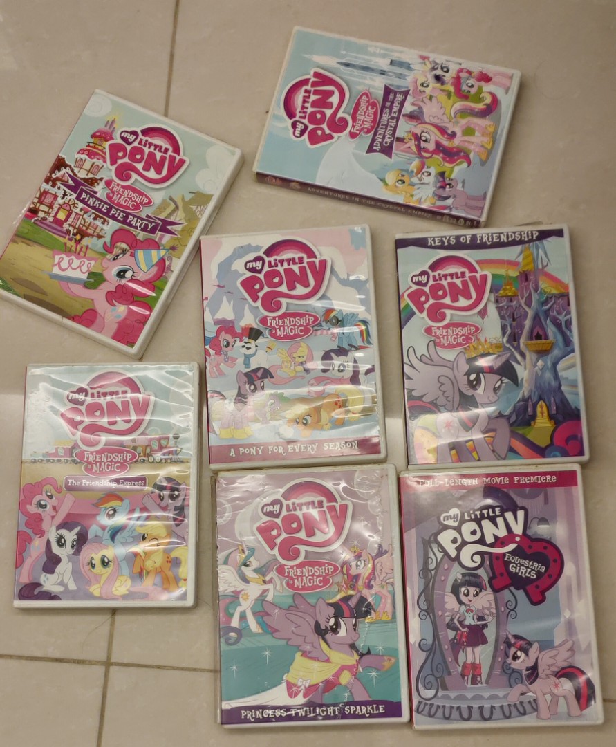 My Little Pony DVD, Hobbies & Toys, Music & Media, CDs & DVDs on Carousell