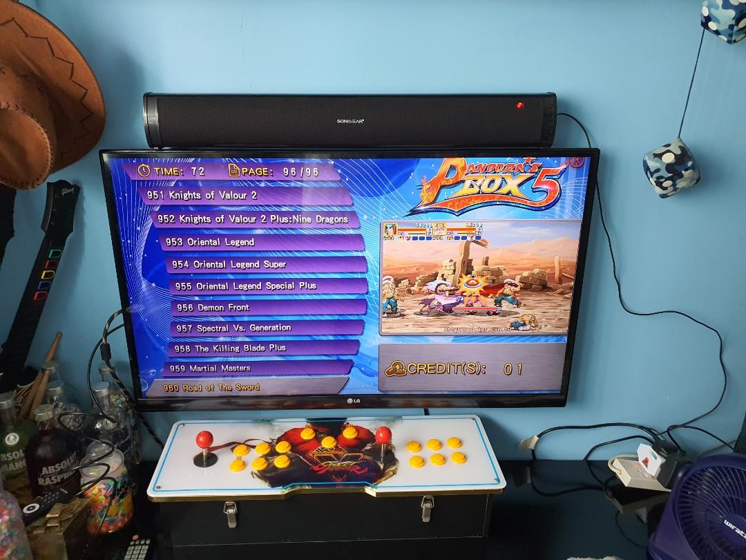 Pandora box HD version with 960 game in one, Video Gaming, Gaming ...