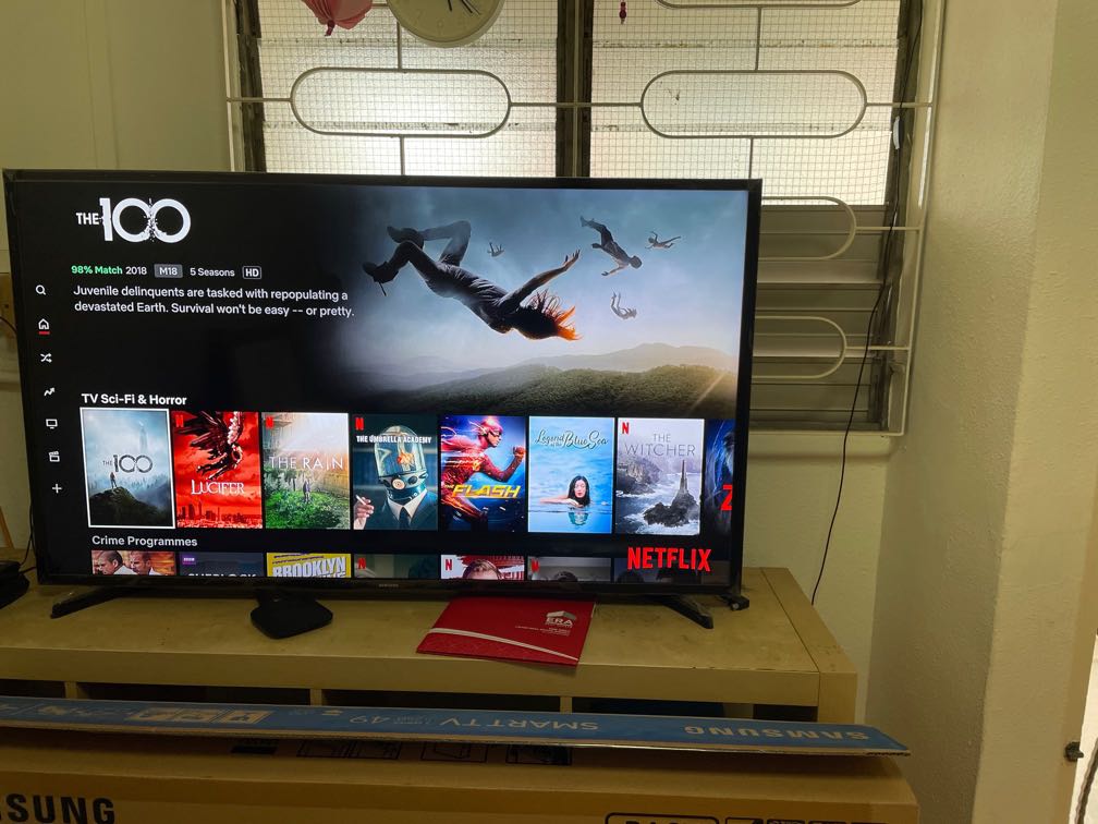 Perfect Condition Used Samsung 49 Inch Smart TV Series 5, TV & Home ...