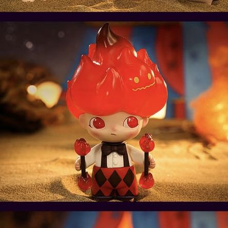 POPMART Dimoo Circus Fire Dancer, Hobbies & Toys, Toys & Games on Carousell