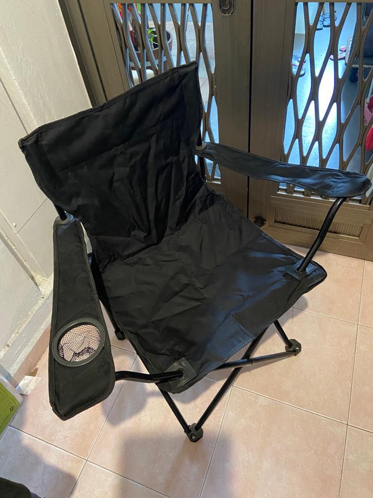 Portable Field Chair, Furniture & Home Living, Outdoor Furniture on ...