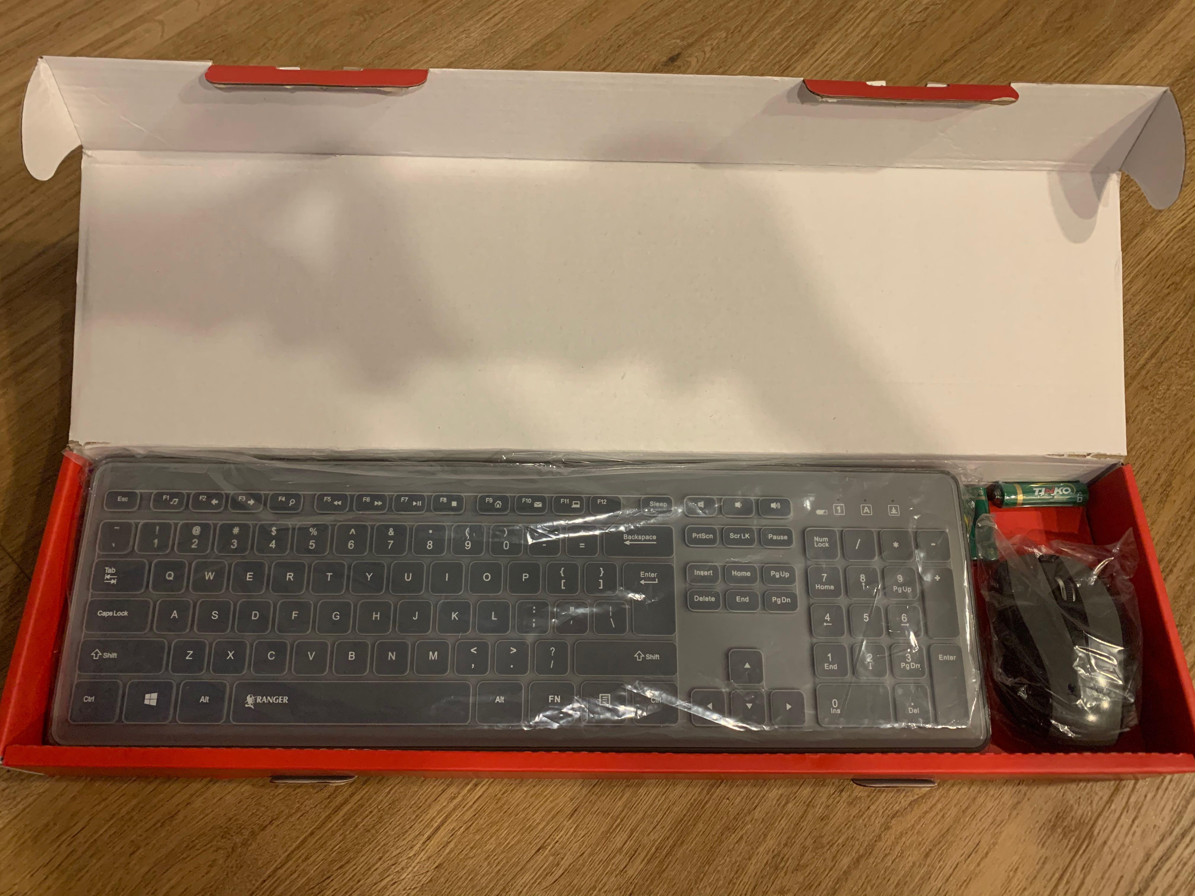 Ranger Wireless Keyboard+mouse KB430, Computers & Tech, Parts ...