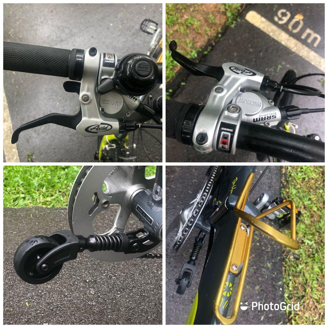Rare Dahon foldie 27 Gears 30th Anniversary SRAM X7 mint near new ...