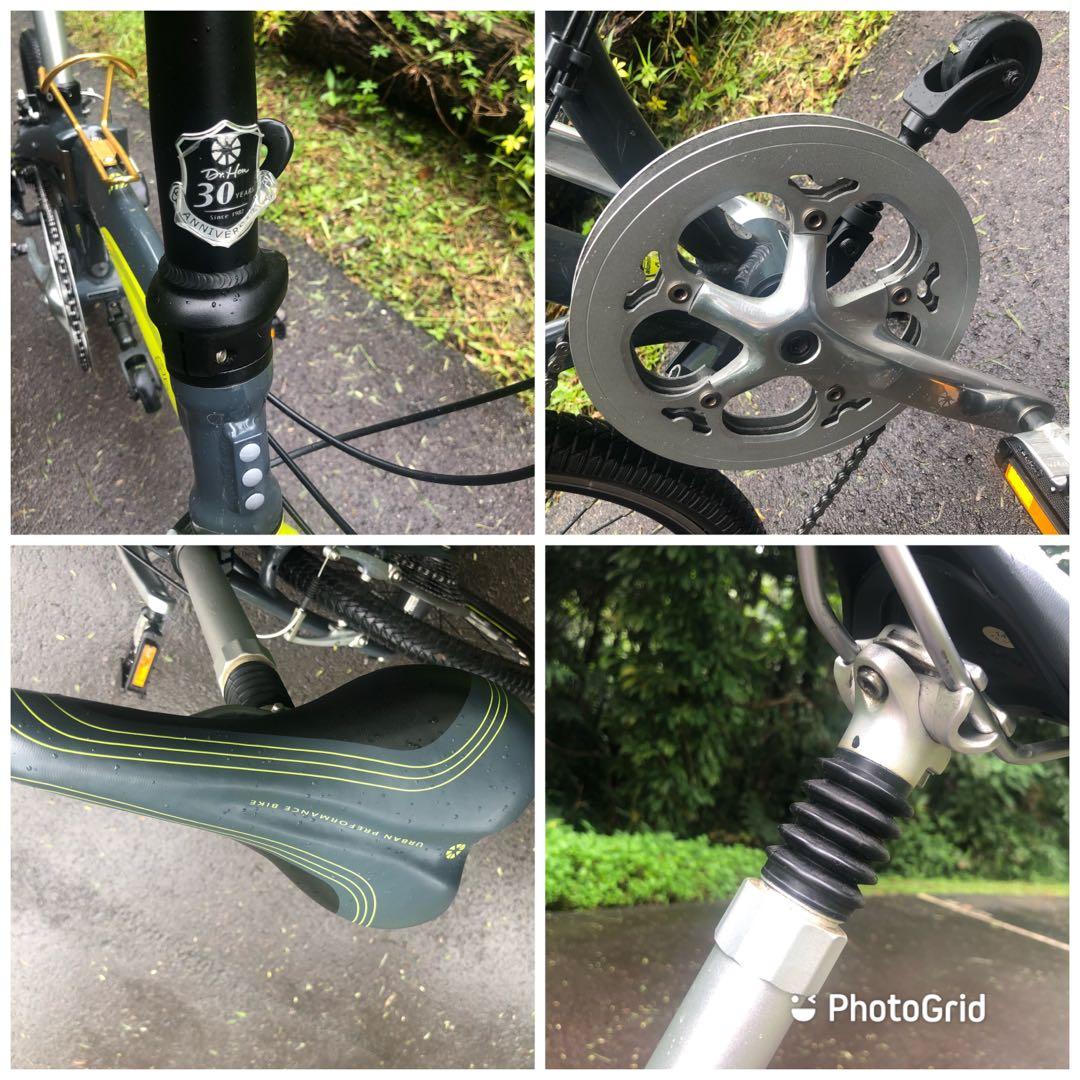 Rare Dahon foldie 27 Gears 30th Anniversary SRAM X7 mint near new ...