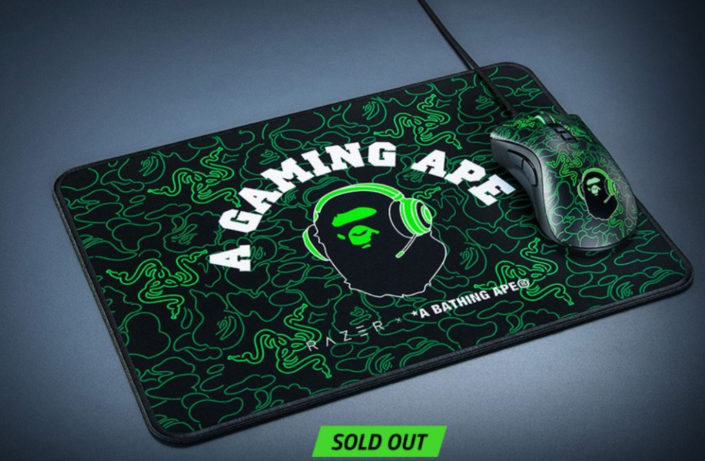 Razer X Bape Mouse DeathAdder V2 & Goliathus Speed Collector Edition ...