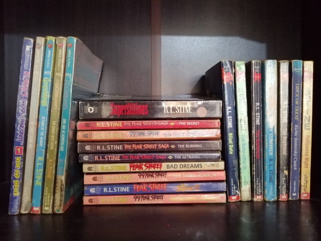 RL Stine Collection, Goosebumps, Fear street series, Hobbies & Toys ...