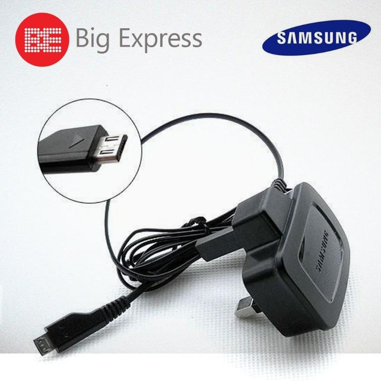 Samsung S2 5V/1A Travel Adapter Malaysia 3 Pin Charger Micro USB Cable ...