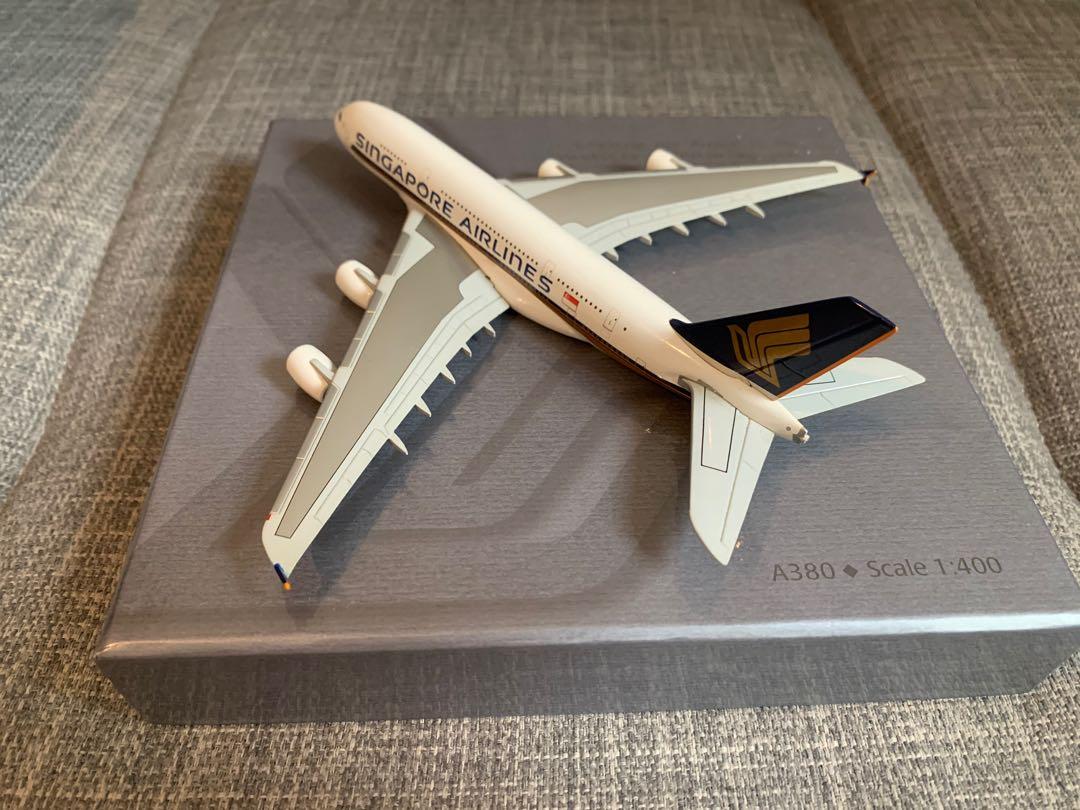 SIA die-cast A380 model airplane 1:400, Hobbies & Toys, Toys & Games on ...