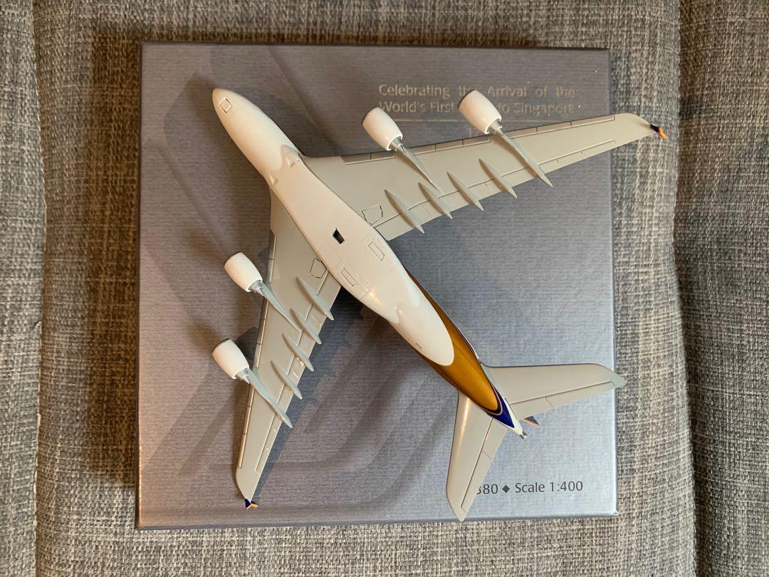 SIA die-cast A380 model airplane 1:400, Hobbies & Toys, Toys & Games on ...