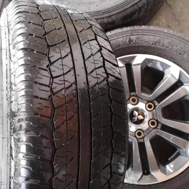 SPORT RIM MITSUBISHI TRITON ORI 18" TYRE DUNLOP, Auto Accessories on ...