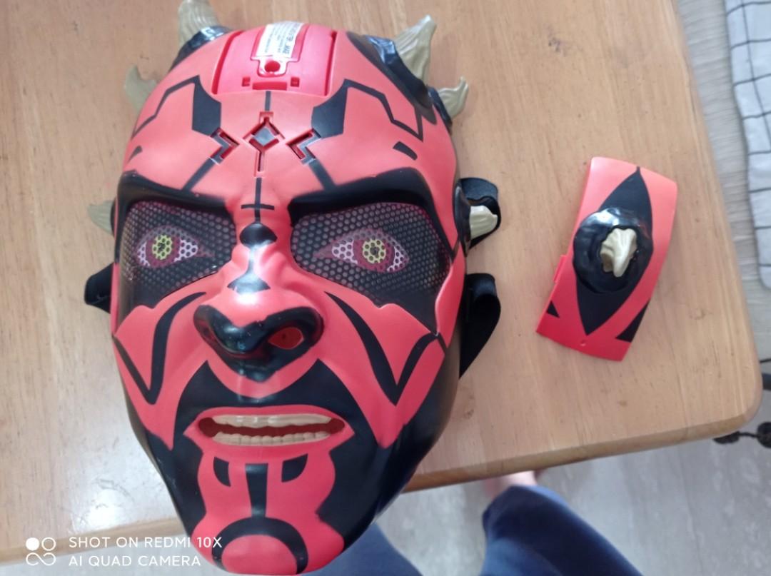 Star Wars Darth Maul Mask, Hobbies & Toys, Toys & Games on Carousell