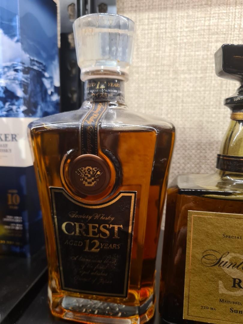 Suntory Crest 12, Food & Drinks, Alcoholic Beverages on Carousell