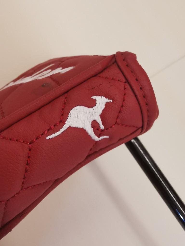 TaylorMade Spider Red Tour Putter with kangaroo putter headcover ...