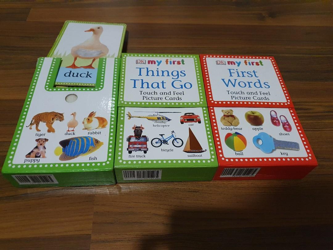 Touch & Feel Flashcards, Hobbies & Toys, Books & Magazines, Assessment ...