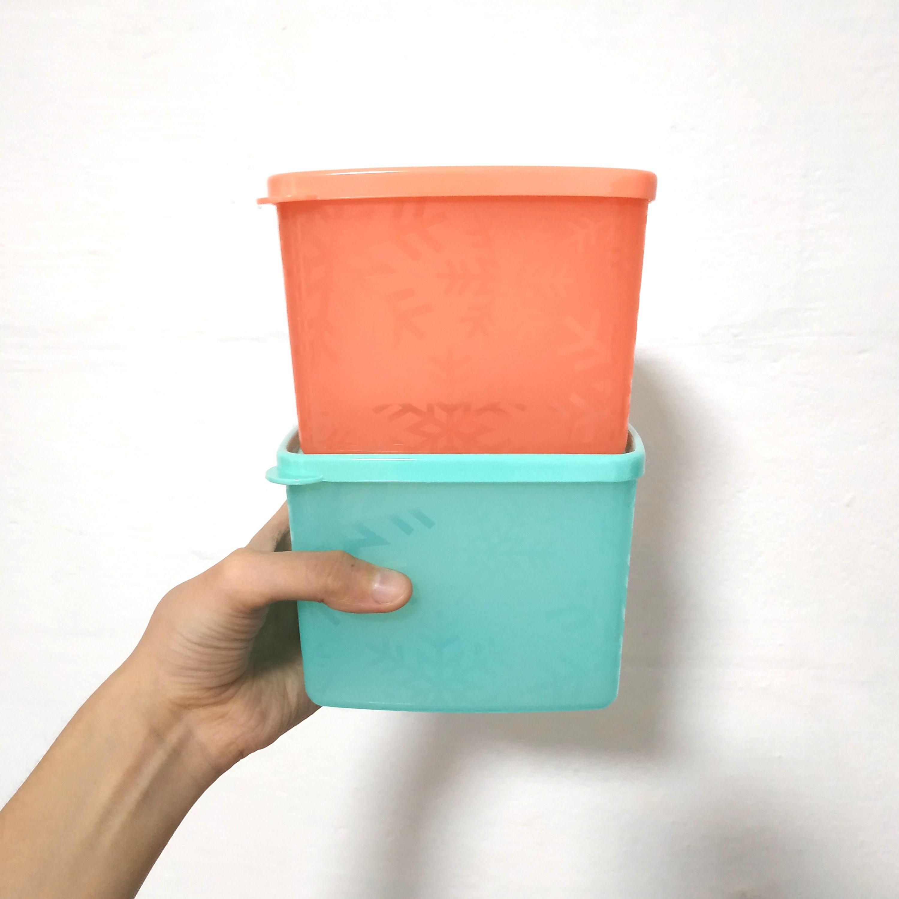 Tupperware Snowflake Signature Fridge Set with Free Freezermate ...