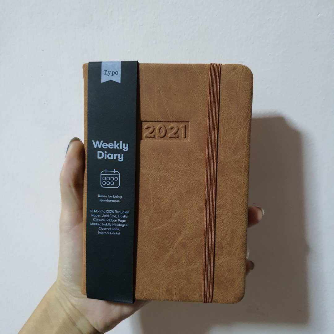 A6 Typo Diary/Planner 2021, Hobbies & Toys, Stationery & Craft ...