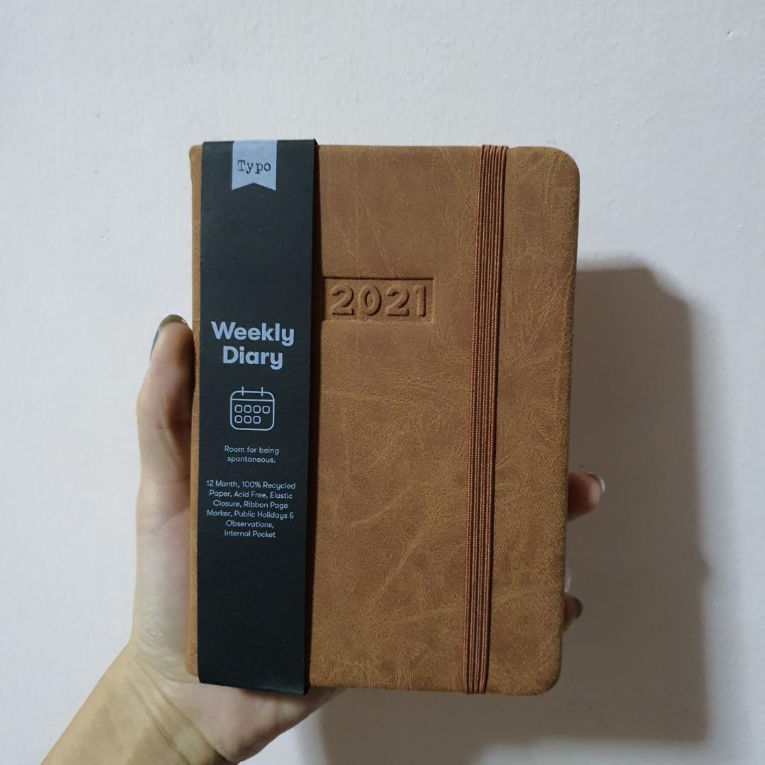 A6 Typo Diary/Planner 2021, Hobbies & Toys, Stationery & Craft ...