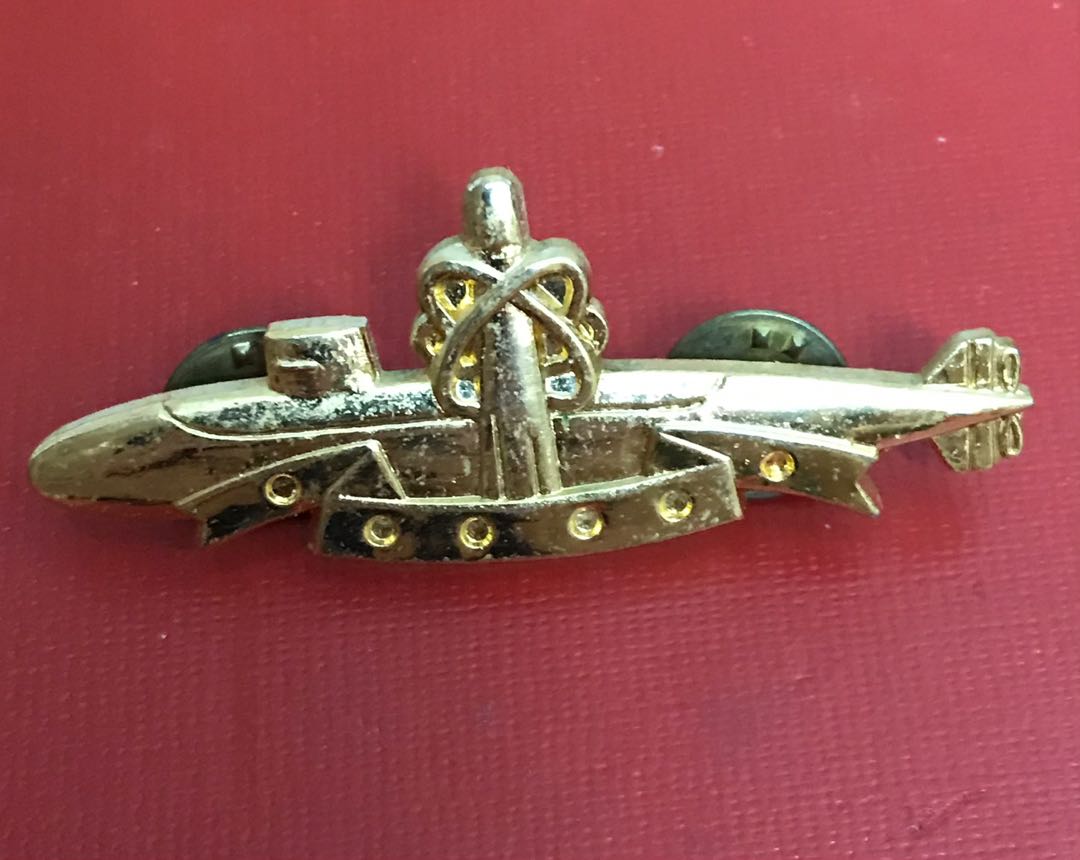 US Navy SSBN Deterrent Patrol Badge, Vintage & Collectibles, Vintage ...