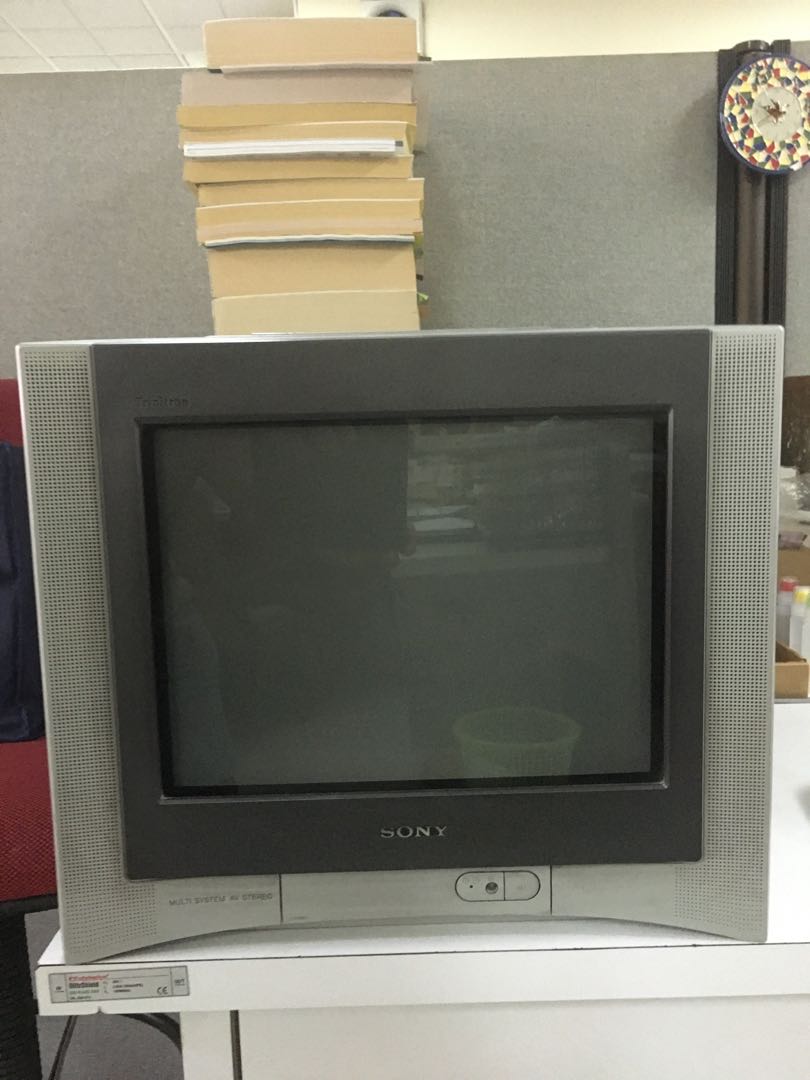 Vintage Sony CRT TV monitor, Home Appliances, TVs & Entertainment ...