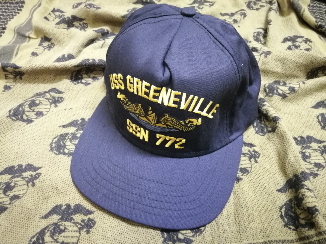 Vintage us navy uss greeneville 772 made in usa (new old stock), Men's ...