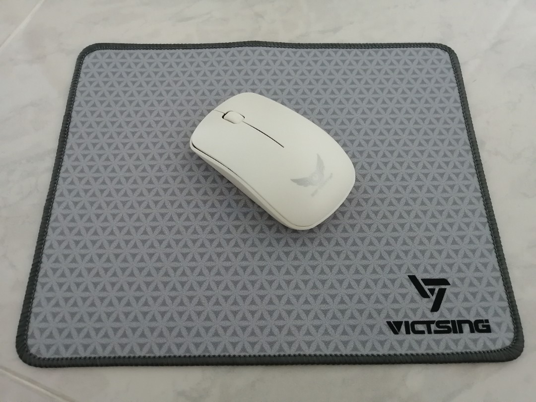 Wireless mouse and mouse pad mat, Computers & Tech, Parts & Accessories ...