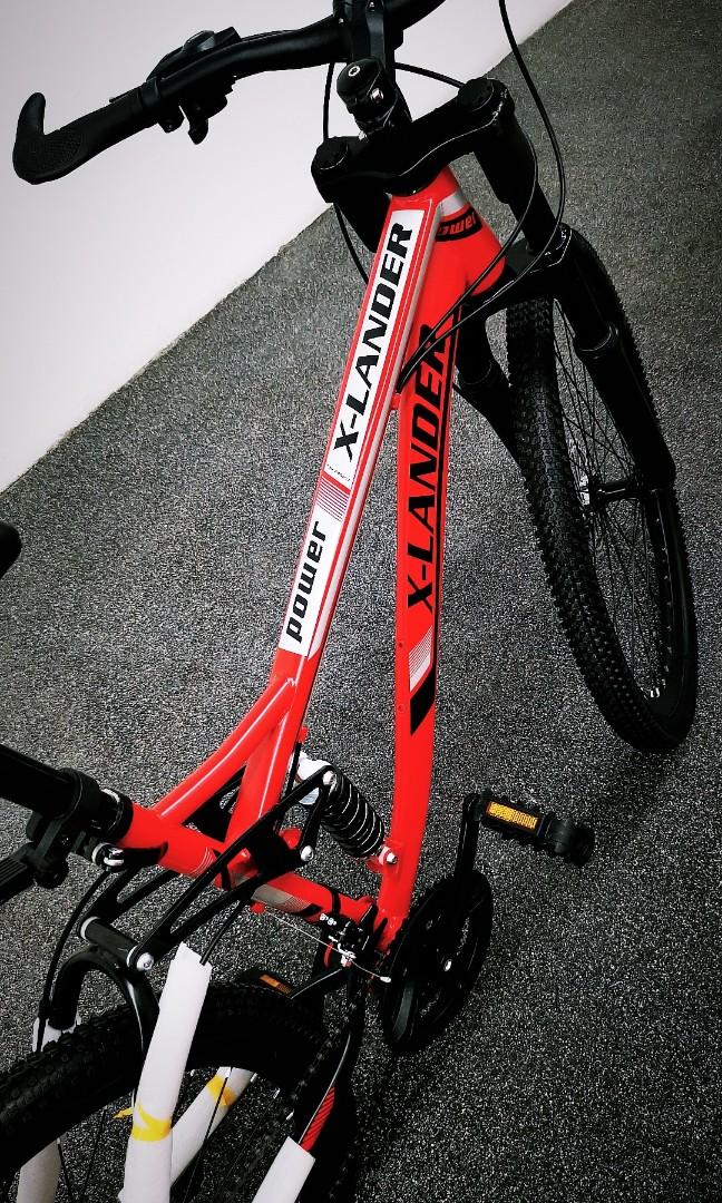 X-Lander Mountain bike Red, Sports Equipment, Bicycles & Parts ...