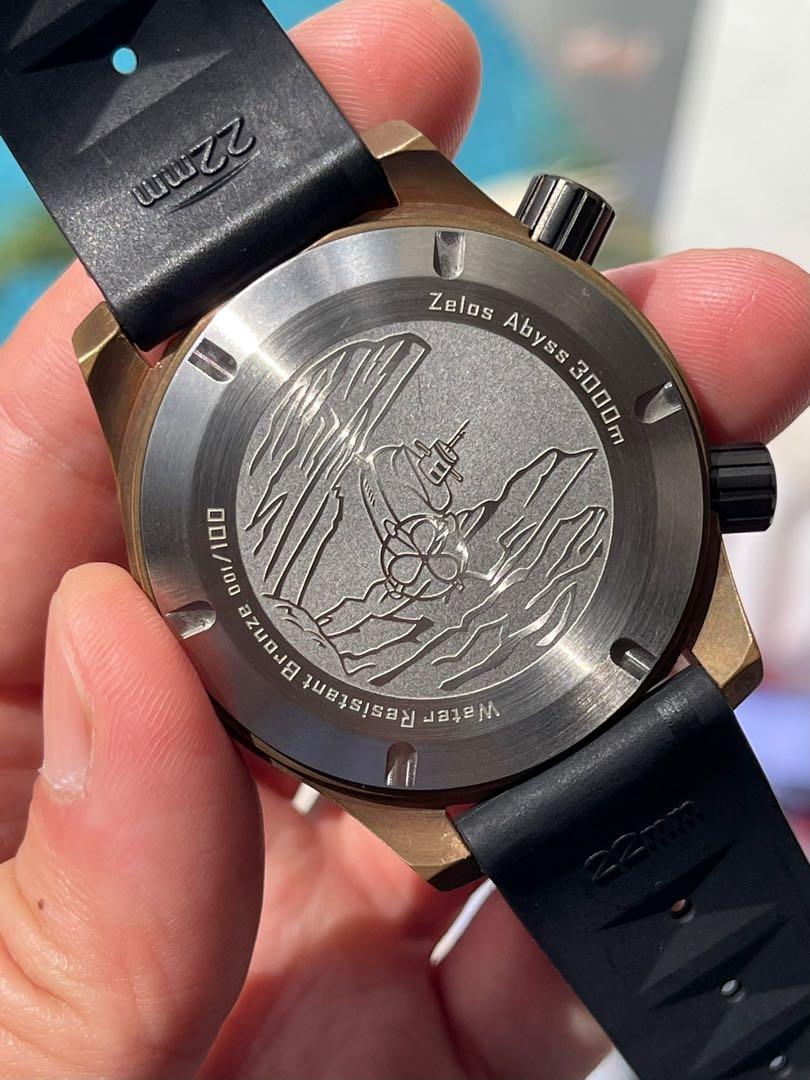 Zelos Abyss 3000m 1/100, Luxury, Watches on Carousell