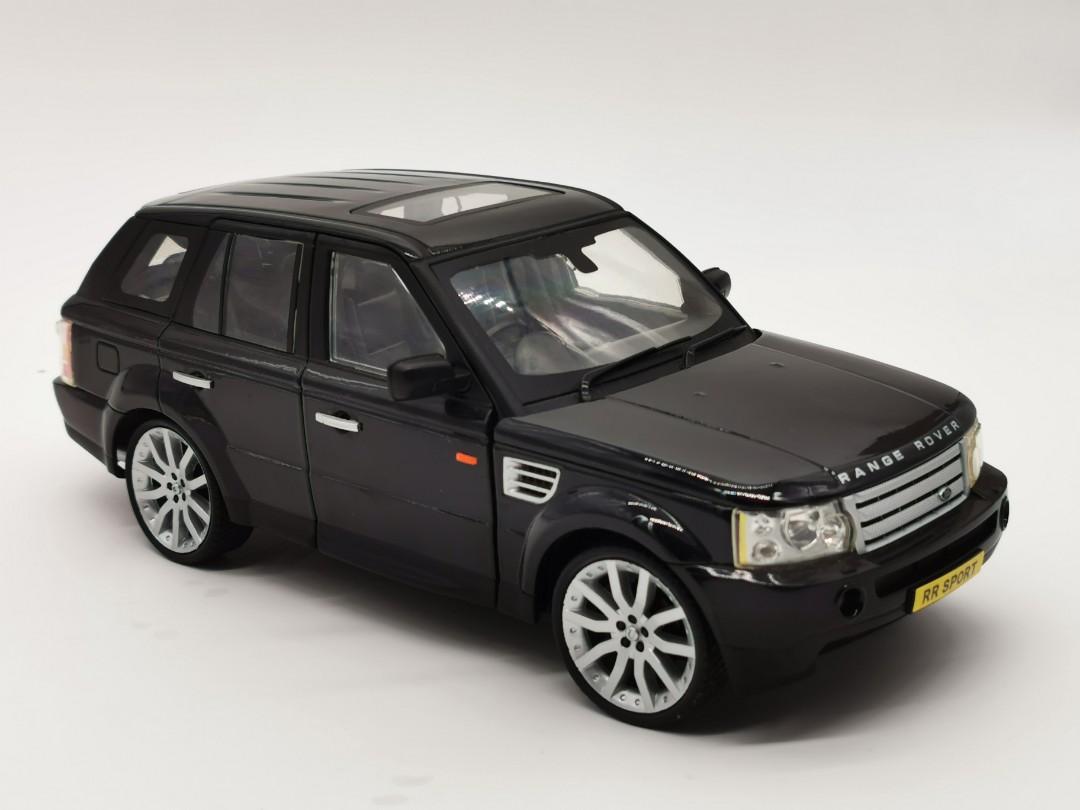 1/18 Range Rover Sport, black, made by Grandes Marquees, die-cast ...