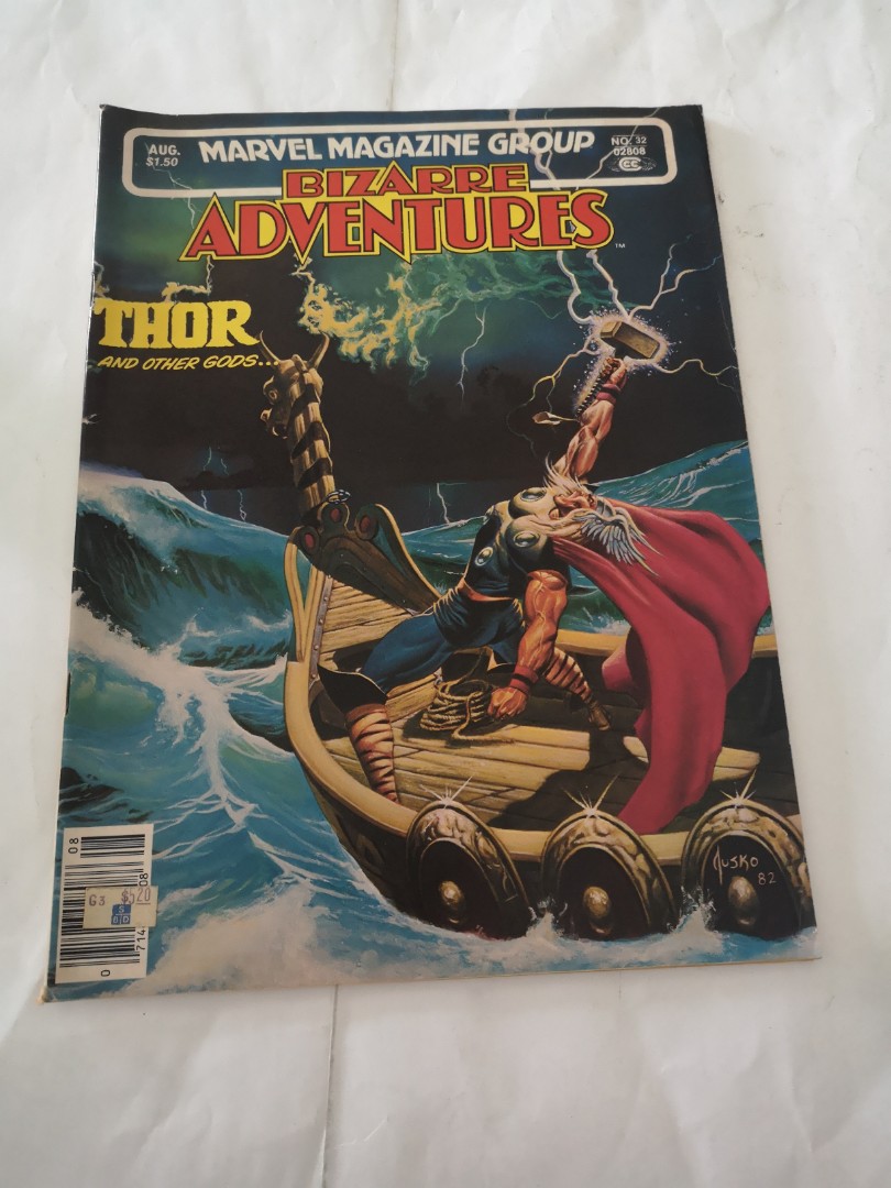 [123 TSDOC 036] Marvel Magazine Group Bizarre Adventures Thor and other ...