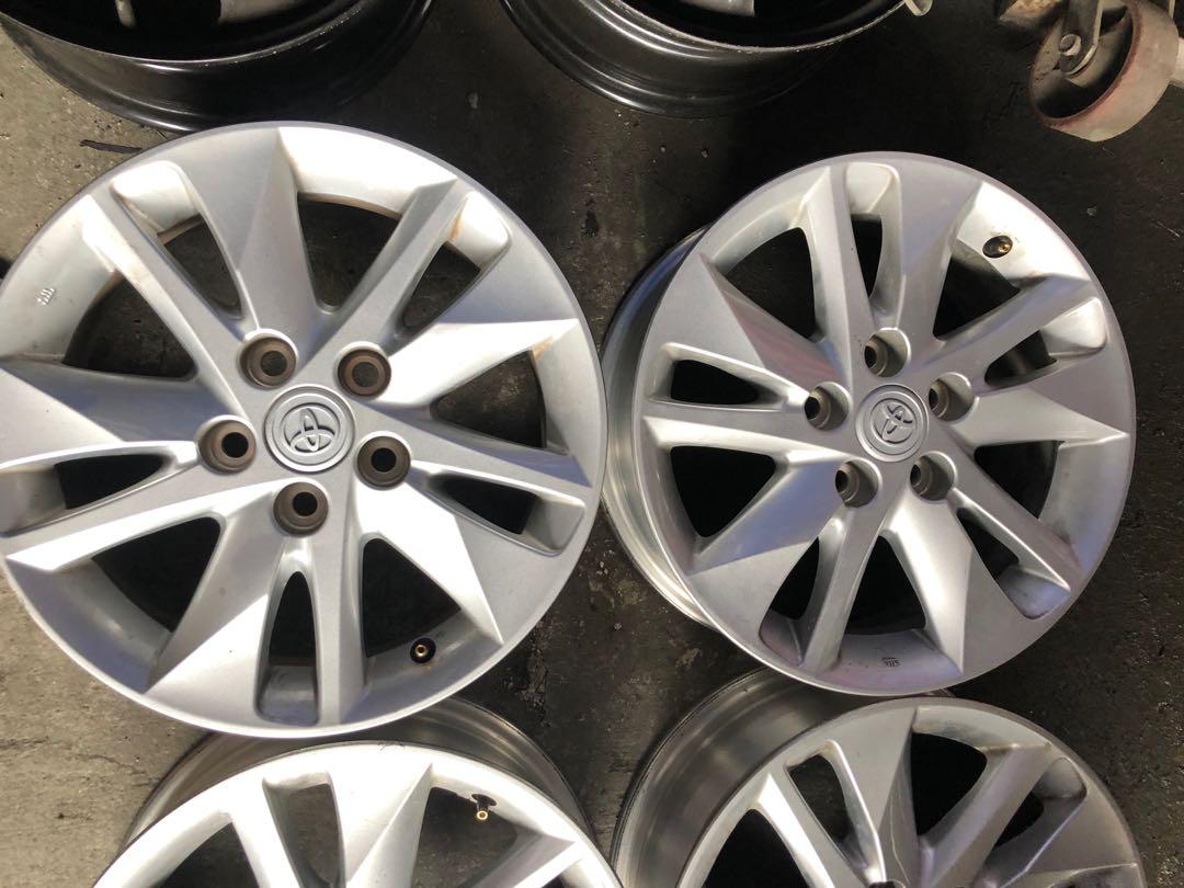 16" Toyota Innova Stock mags used 5Holes pcd 114, Car Parts ...