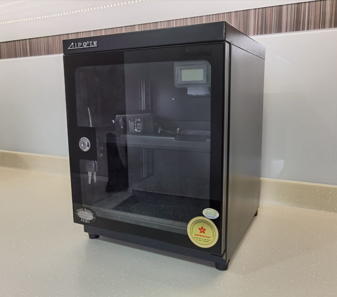 AIPO AS-26L Camera Dry Box - Dry Cabinet - Storage for Camera and Lens ...