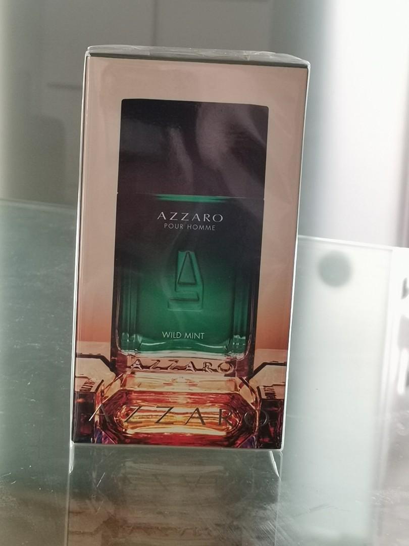 Azzaro Wild Mint 100ml, Beauty & Personal Care, Fragrance & Deodorants ...
