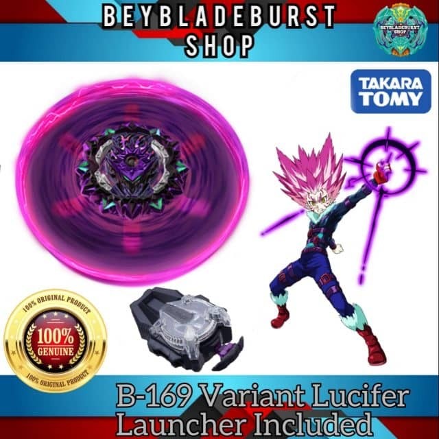 B169 Variant Lucifer Mobius 2D (Beyblade Takara Tomy), Hobbies & Toys ...
