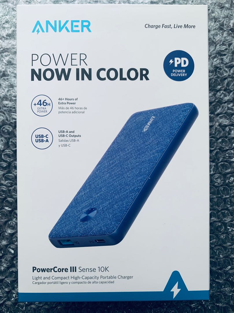 BNIB [Upgraded] Anker PowerCore III Sense 10000 PD (Brand New), Mobile ...
