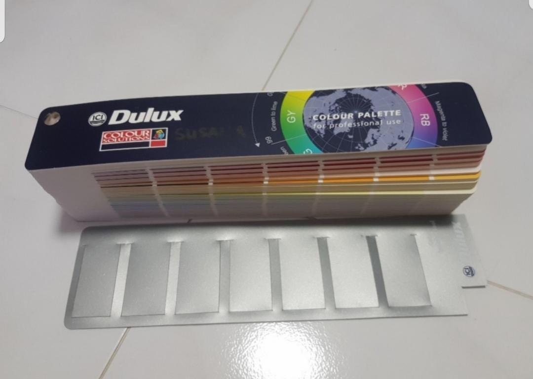 BNIB Dulux Fan Paint Chart Pallete, Hobbies & Toys, Stationery & Craft ...