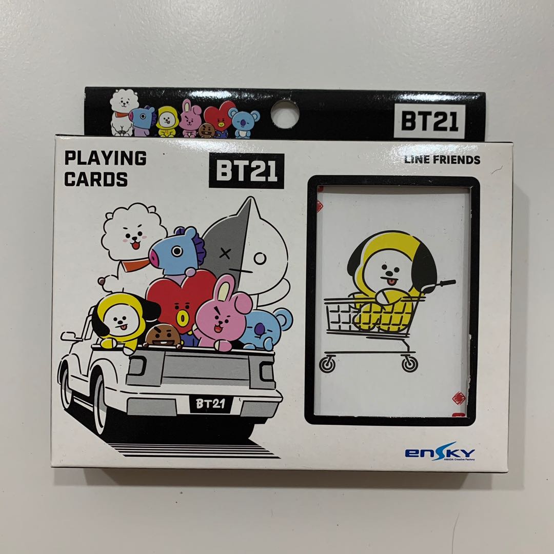 BT21 PLAYING CARD / POKER CARDS, Hobbies & Toys, Memorabilia ...