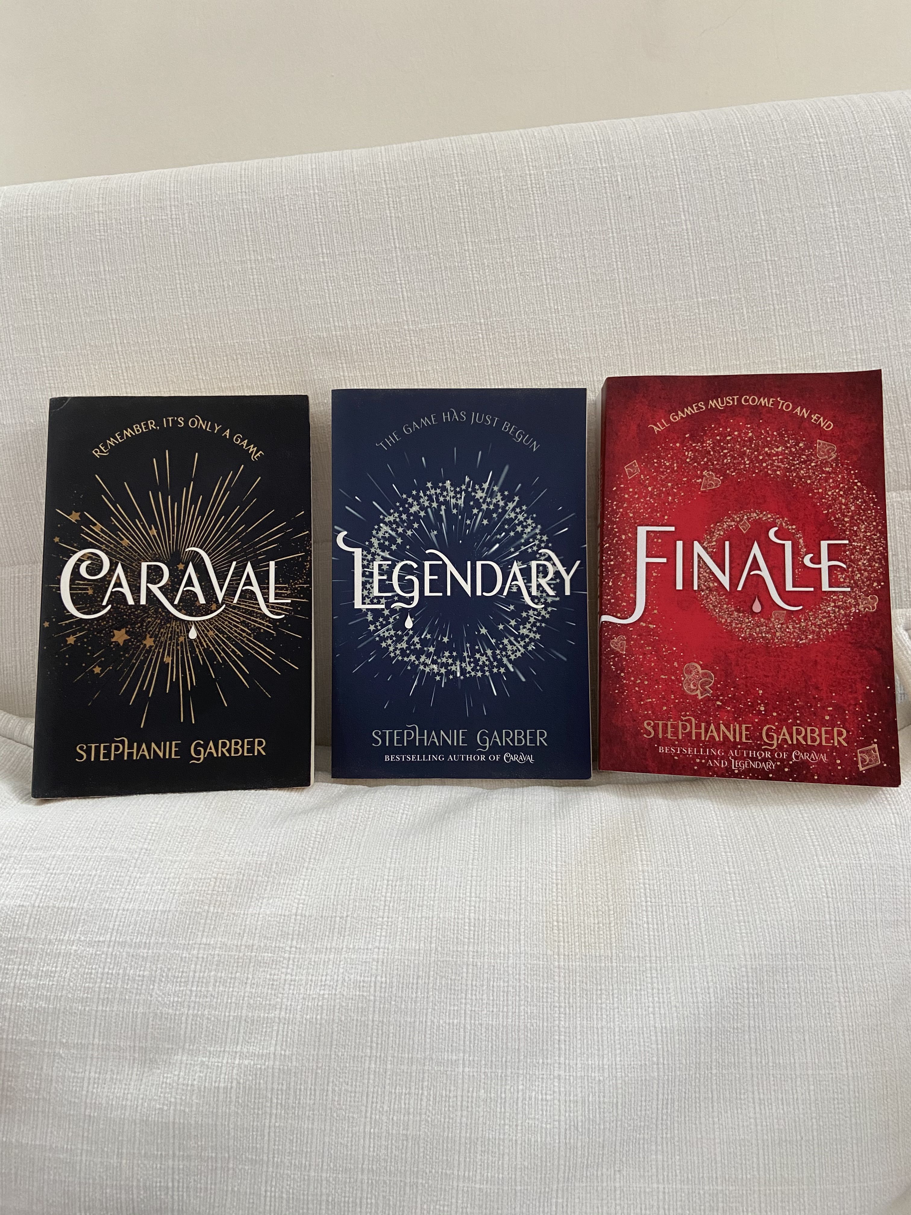 Caraval trilogy, Hobbies & Toys, Books & Magazines, Fiction & Non ...
