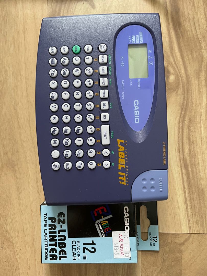 Casio Label Printer, Hobbies & Toys, Stationery & Craft, Stationery ...