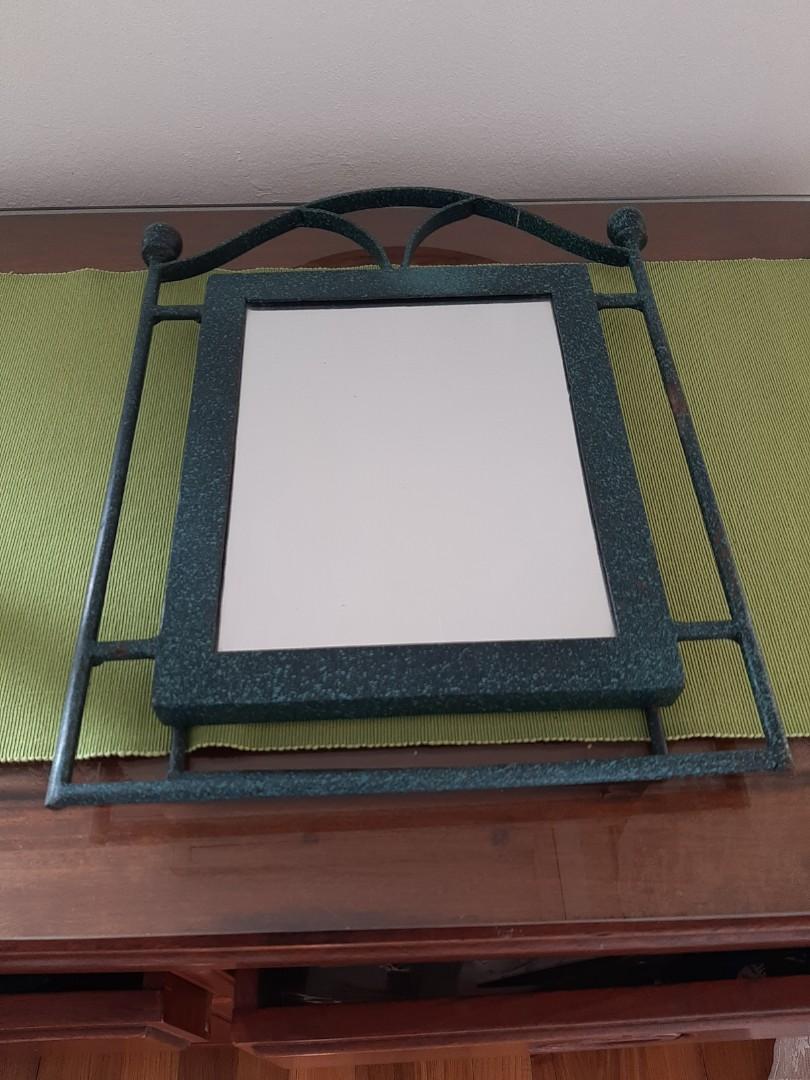 Cast iron mirror, Furniture & Home Living, Home Decor, Mirrors on Carousell