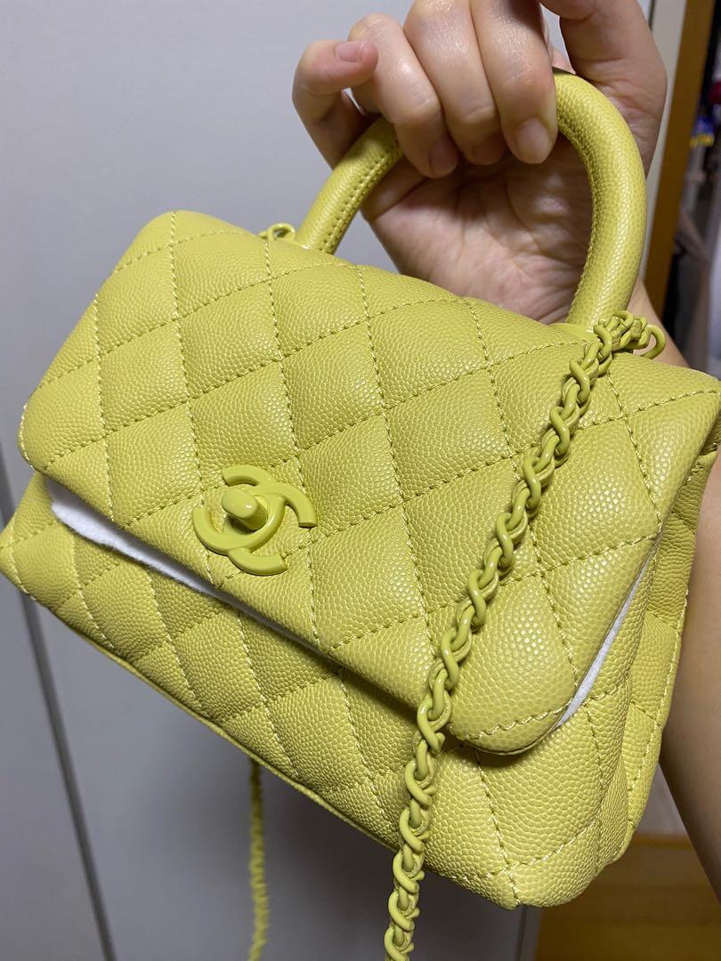 Chanel 20k coco handle extra mini, Luxury, Bags & Wallets on Carousell