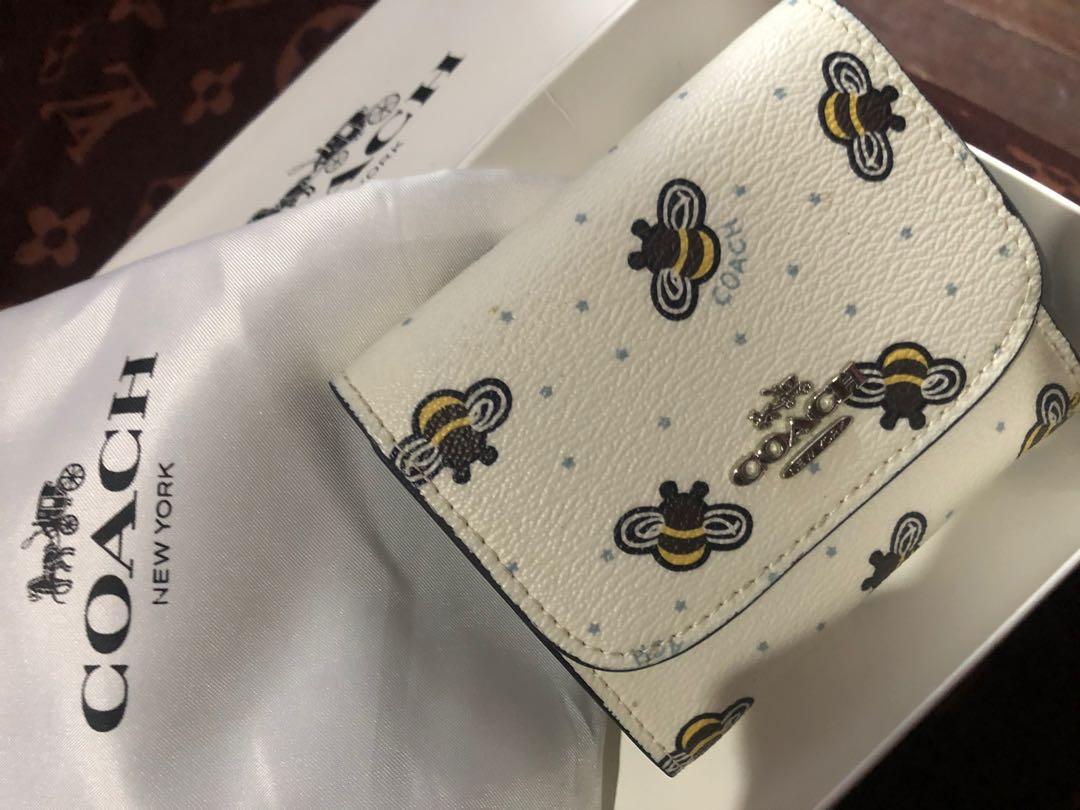 Coach Limited Edition Bee Design Wallet on Carousell