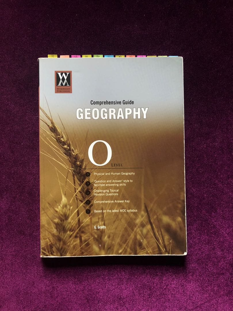 Comprehensive guide for O level Geography with annotations, Hobbies ...