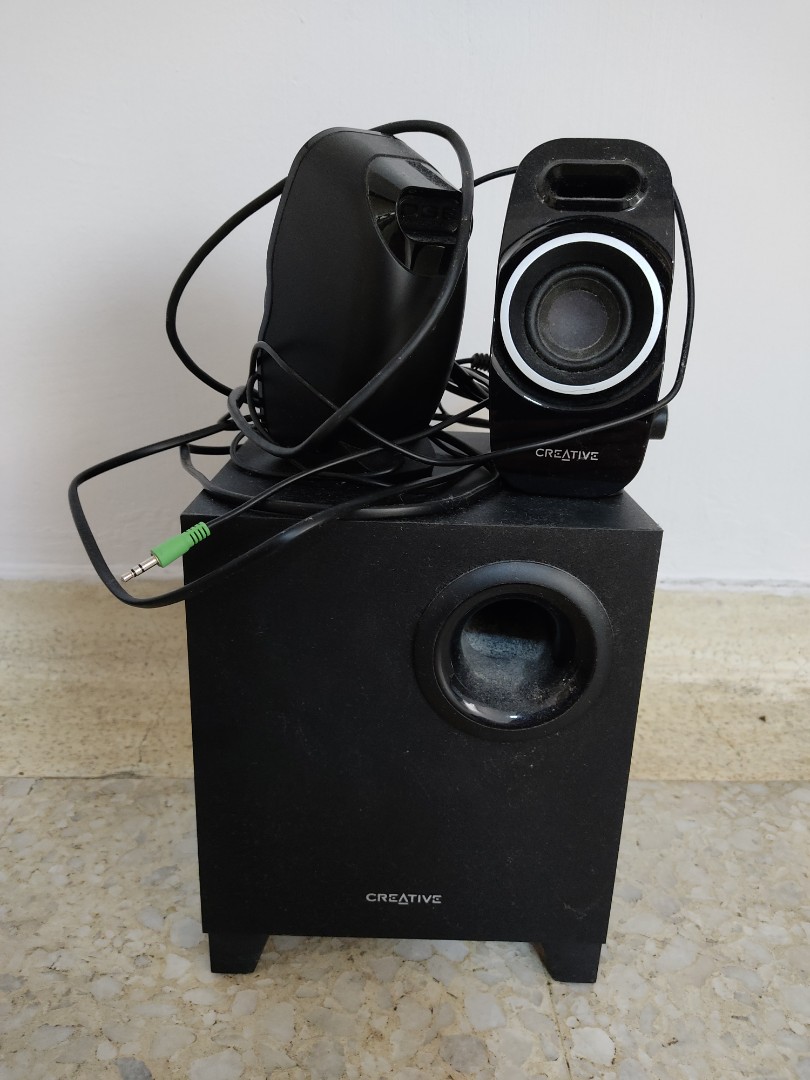 Creative SBS A350 2.1 speaker system, Audio, Soundbars, Speakers ...
