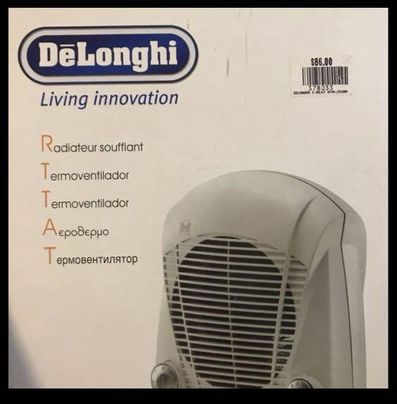 delonghi heater fan, Furniture & Home Living, Lighting & Fans, Fans on ...