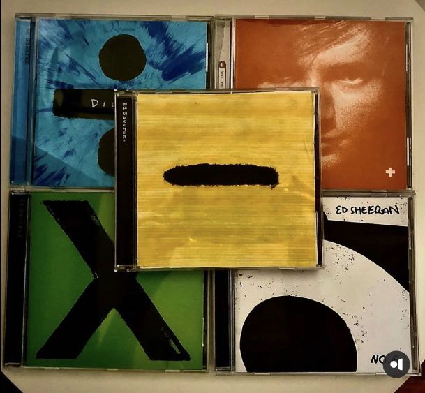 Ed Sheeran Subtract Album Announcements On Carousell Ed Sheeran Subtract Album Announcements On Carousell