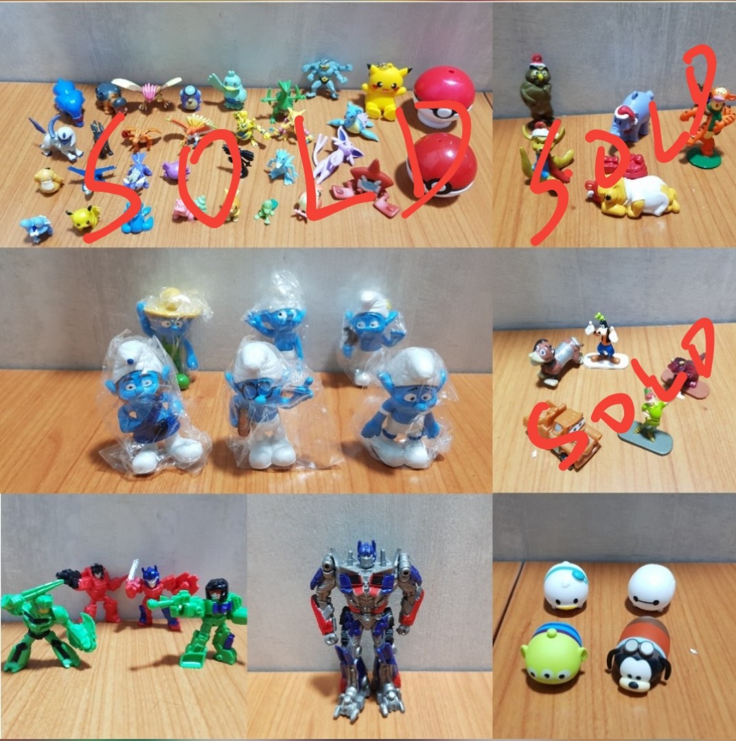 Figurine Smurf Transformer Pokemon, Hobbies & Toys, Toys & Games on ...